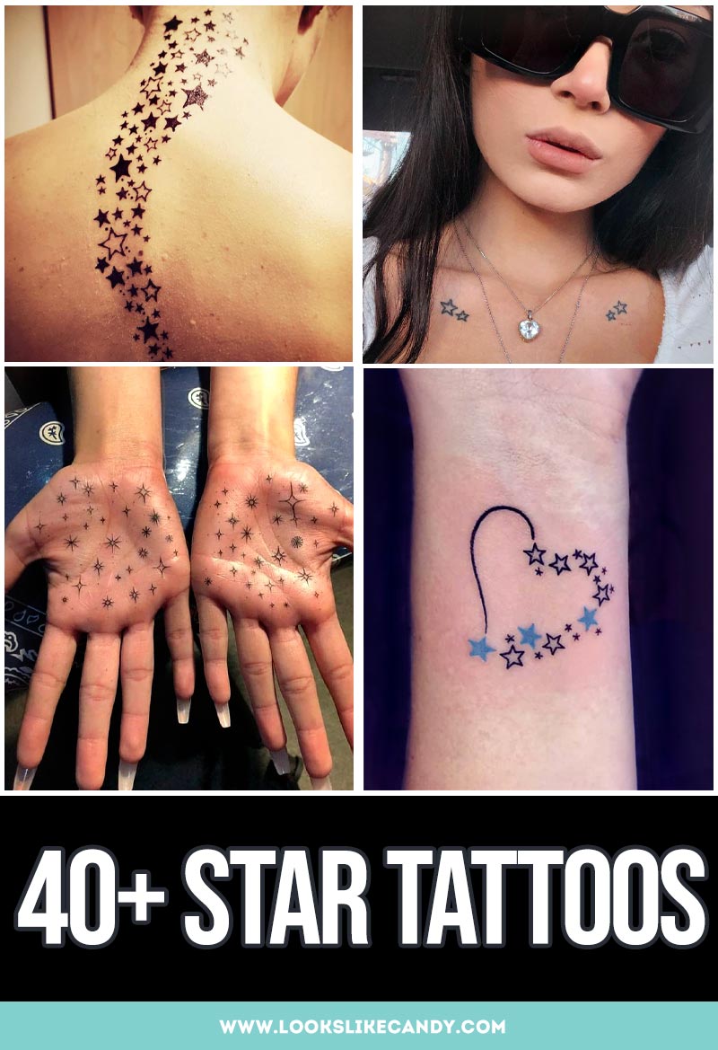 [UPDATED] 40+ Heavenly Star Tattoos