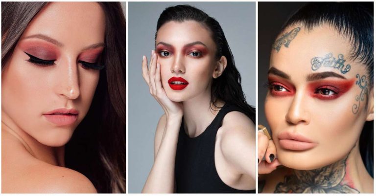 [UPDATED] 40 Glamorous Red Eyeshadow Looks