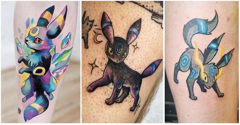 [UPDATED] 40 Unique Umbreon Tattoos